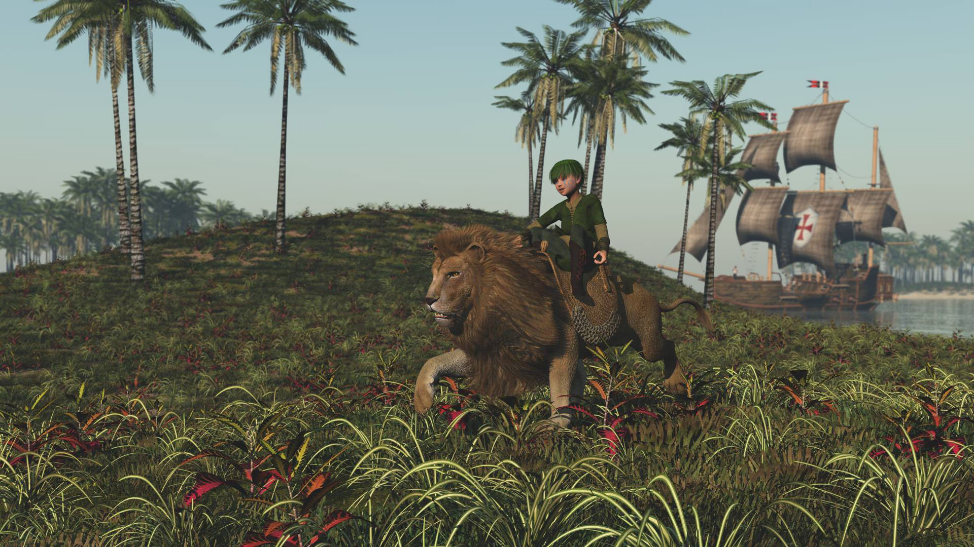 ArtStation - The Isle of the Lion