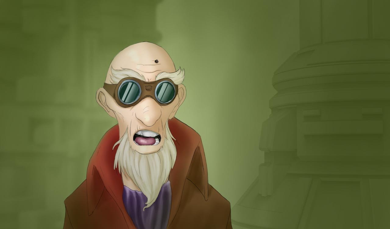 ArtStation - Grumpy Old Man