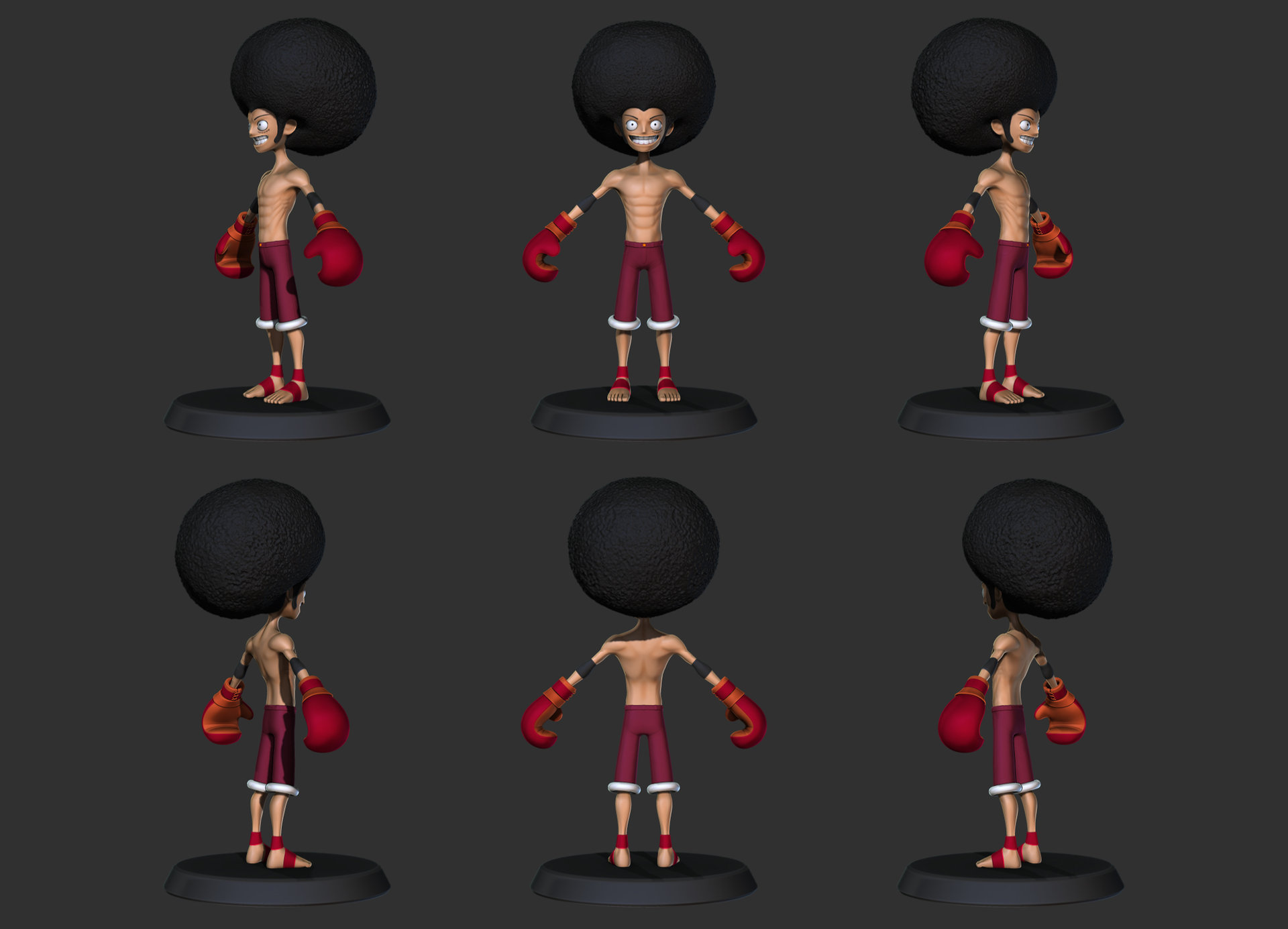 ArtStation - Afro Luffy