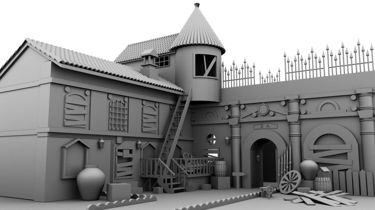 ArtStation - 3D models work in progress