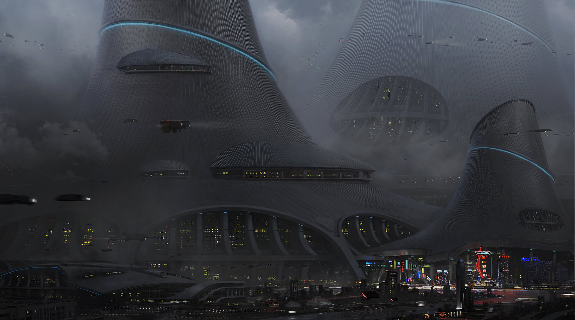 Galactic rest stop by Michele Tanner : r/SuperStructures
