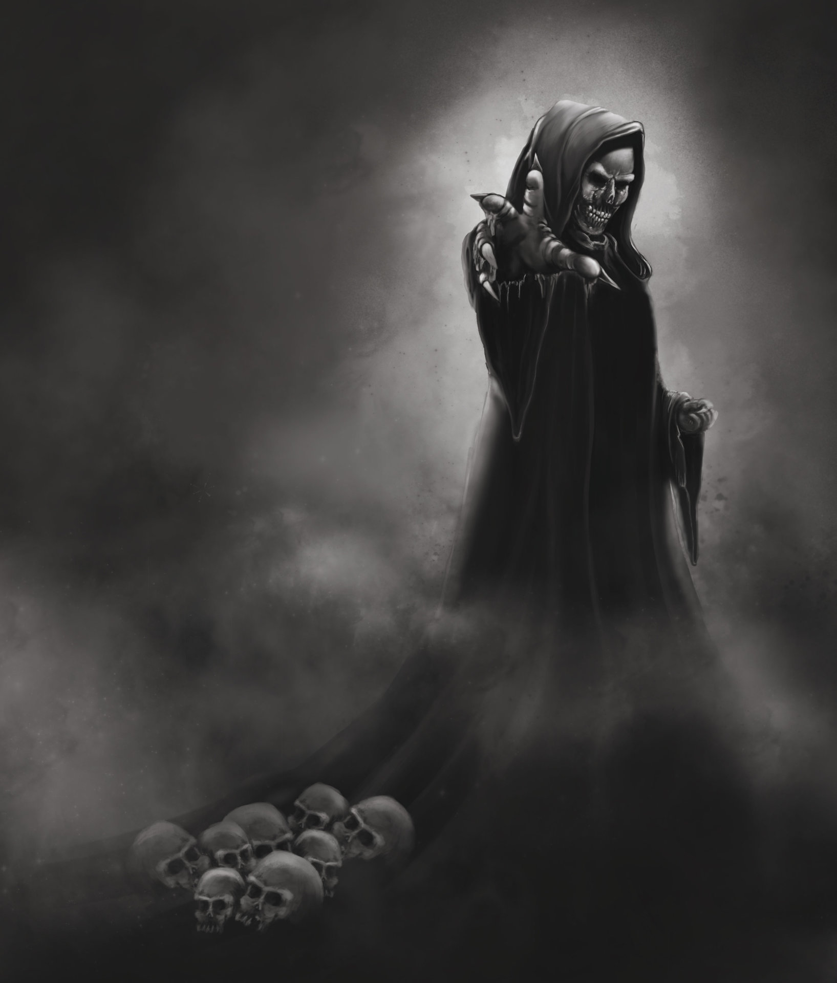 ArtStation - Messenger from Hell