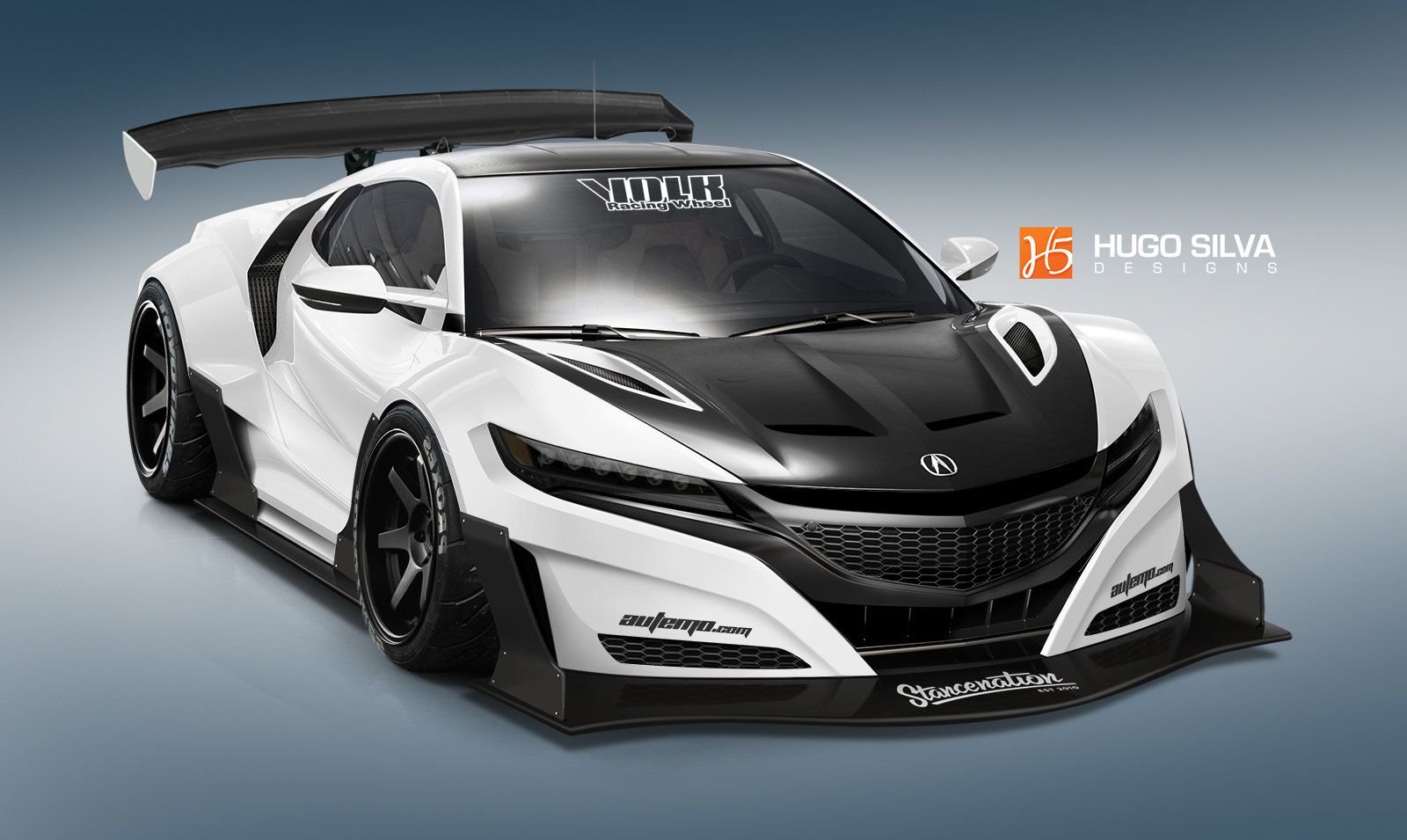 ArtStation - "015 Acura NSX