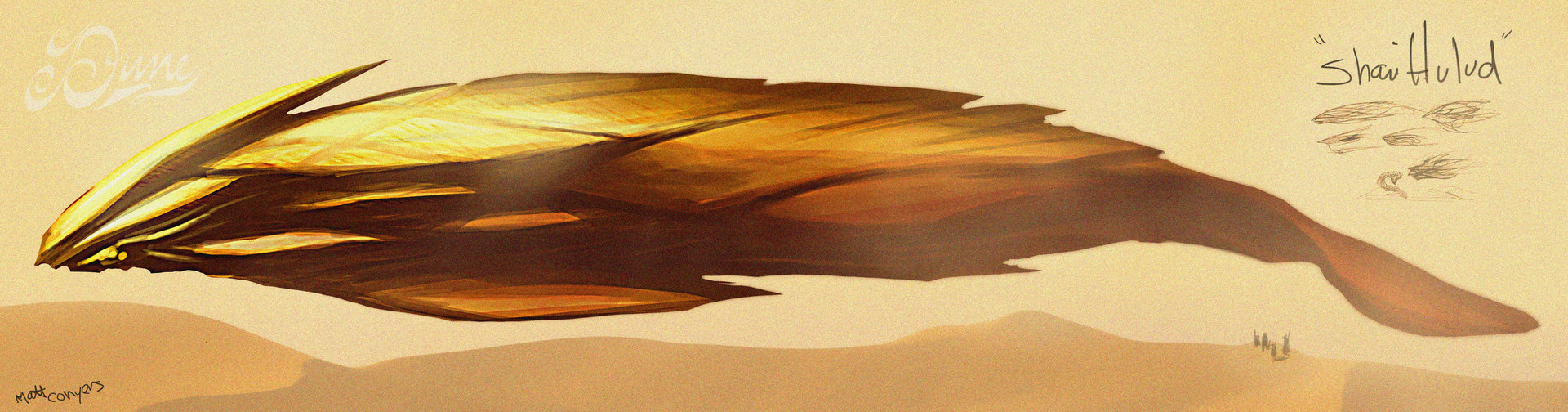 ArtStation - Dune Development Sketches