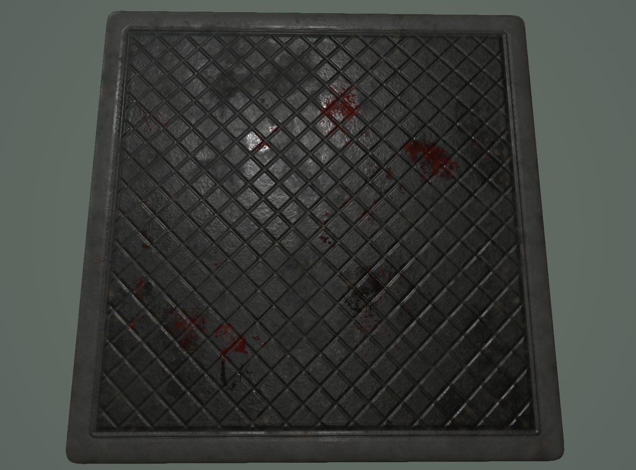 ArtStation - Substance Designer rubber mat study-wip