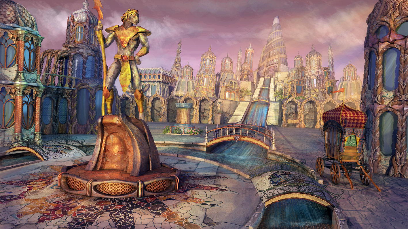 Yulia Starkova - Scenes for game Forest Legends: The Call of Love.