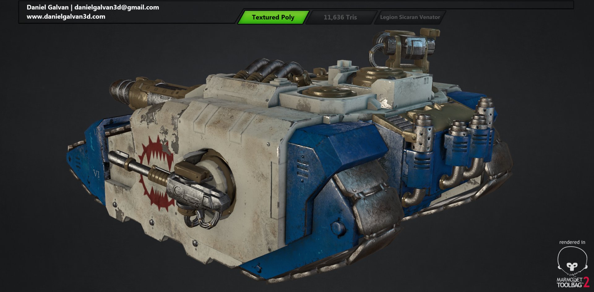 ArtStation - Textured LSV Backside