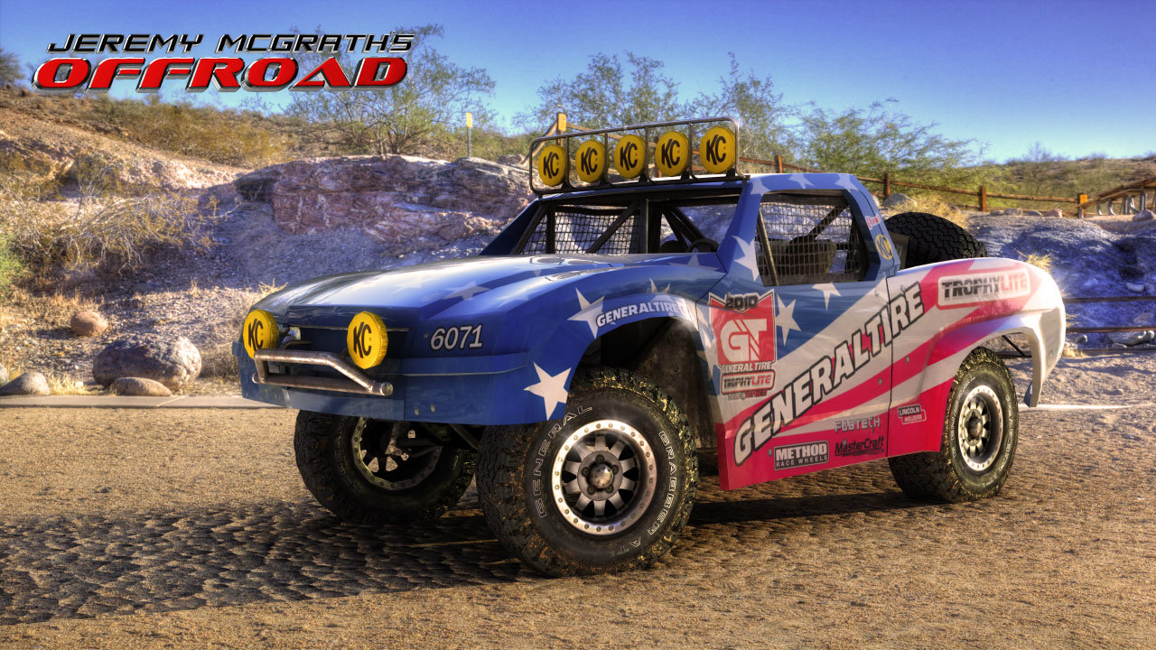 ArtStation - Jeremy McGrath's Offroad - Trophylite Truck