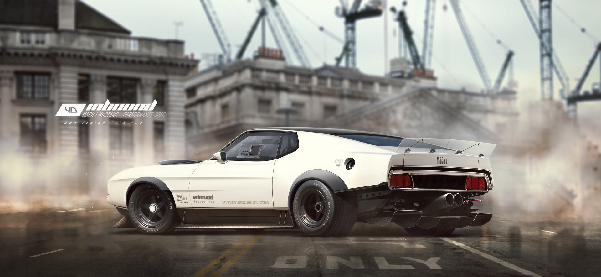 ArtStation - Ford Mustang Mach 1