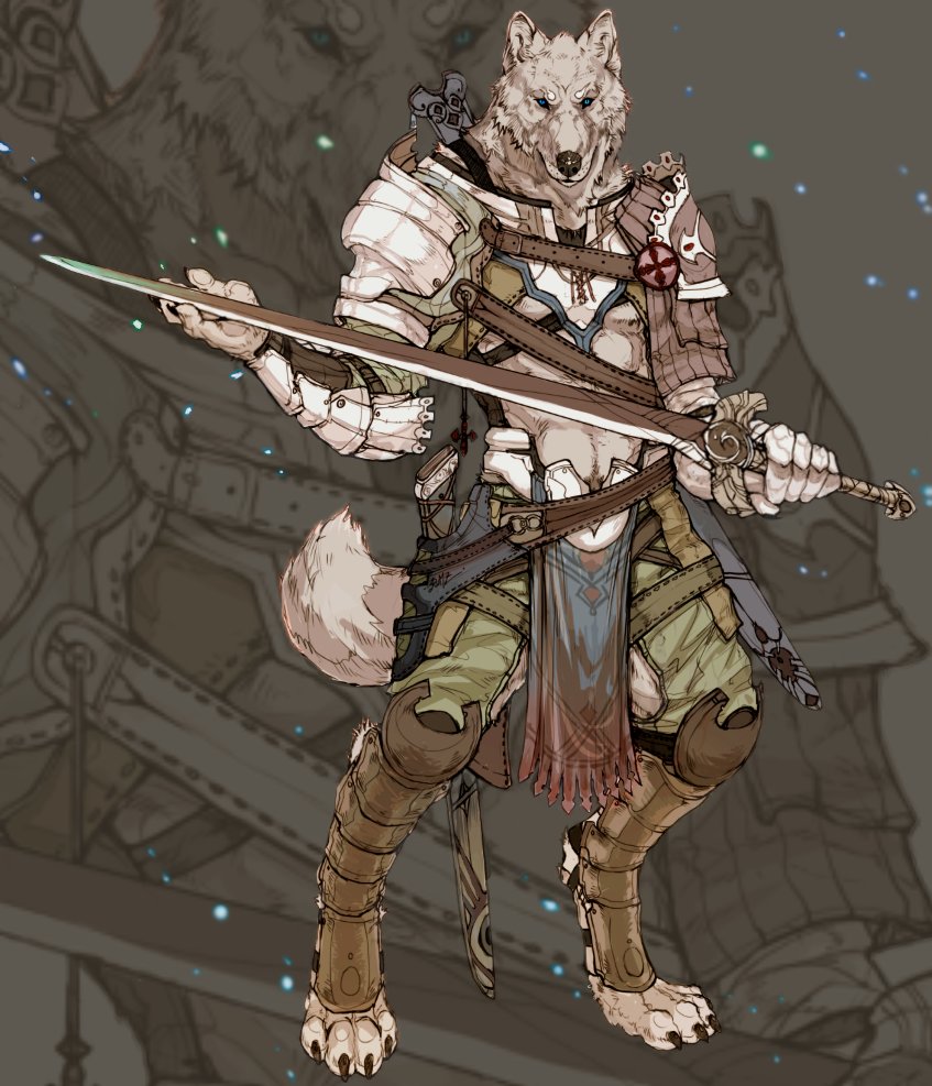 ArtStation - Armored Wolf concept