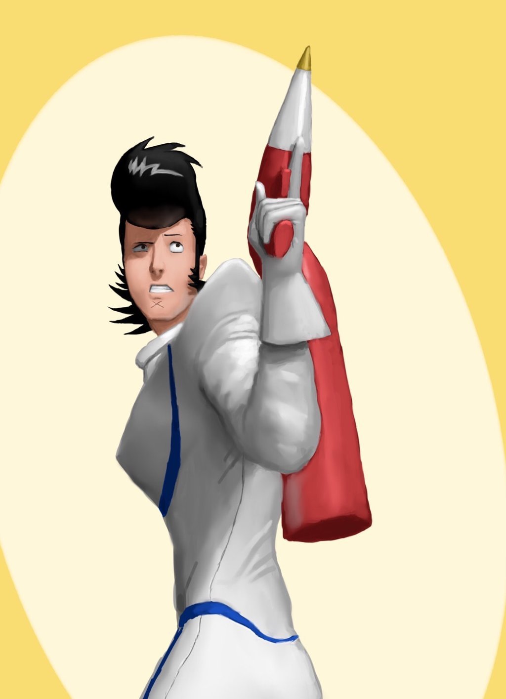 Qt Space Dandy Human