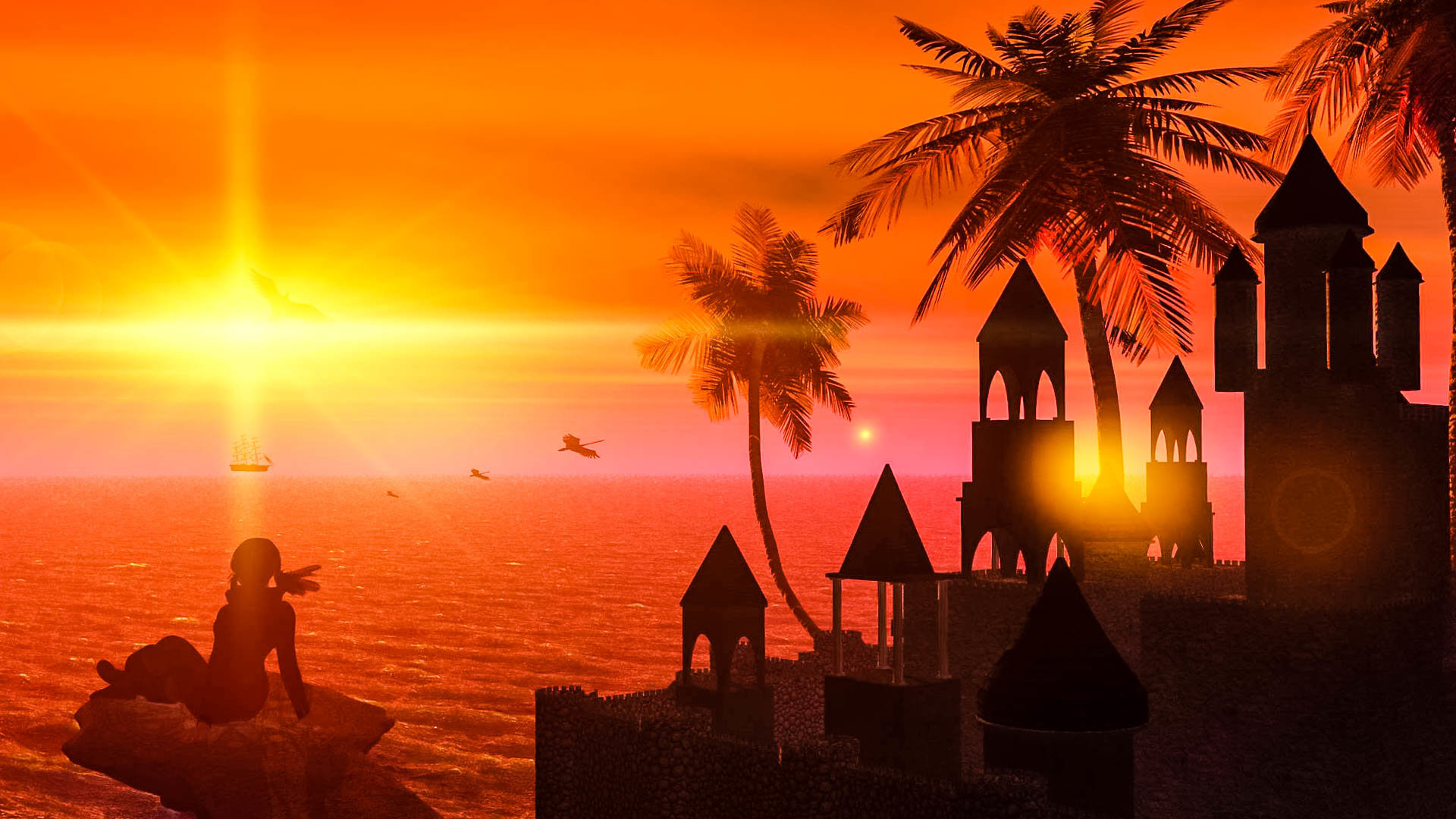 ArtStation - The Princes! Morning in the Desolate Island-SV-02