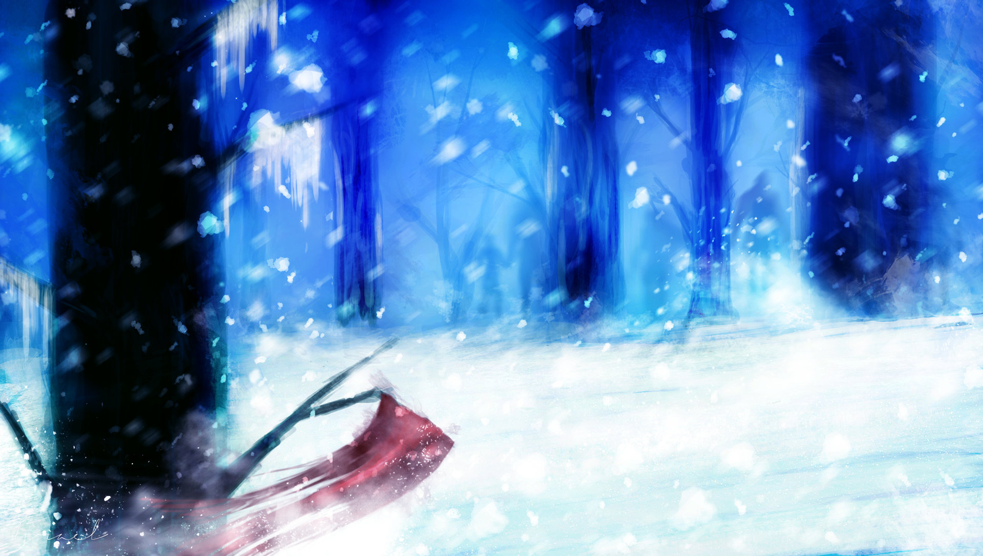 ArtStation - Frosty Path