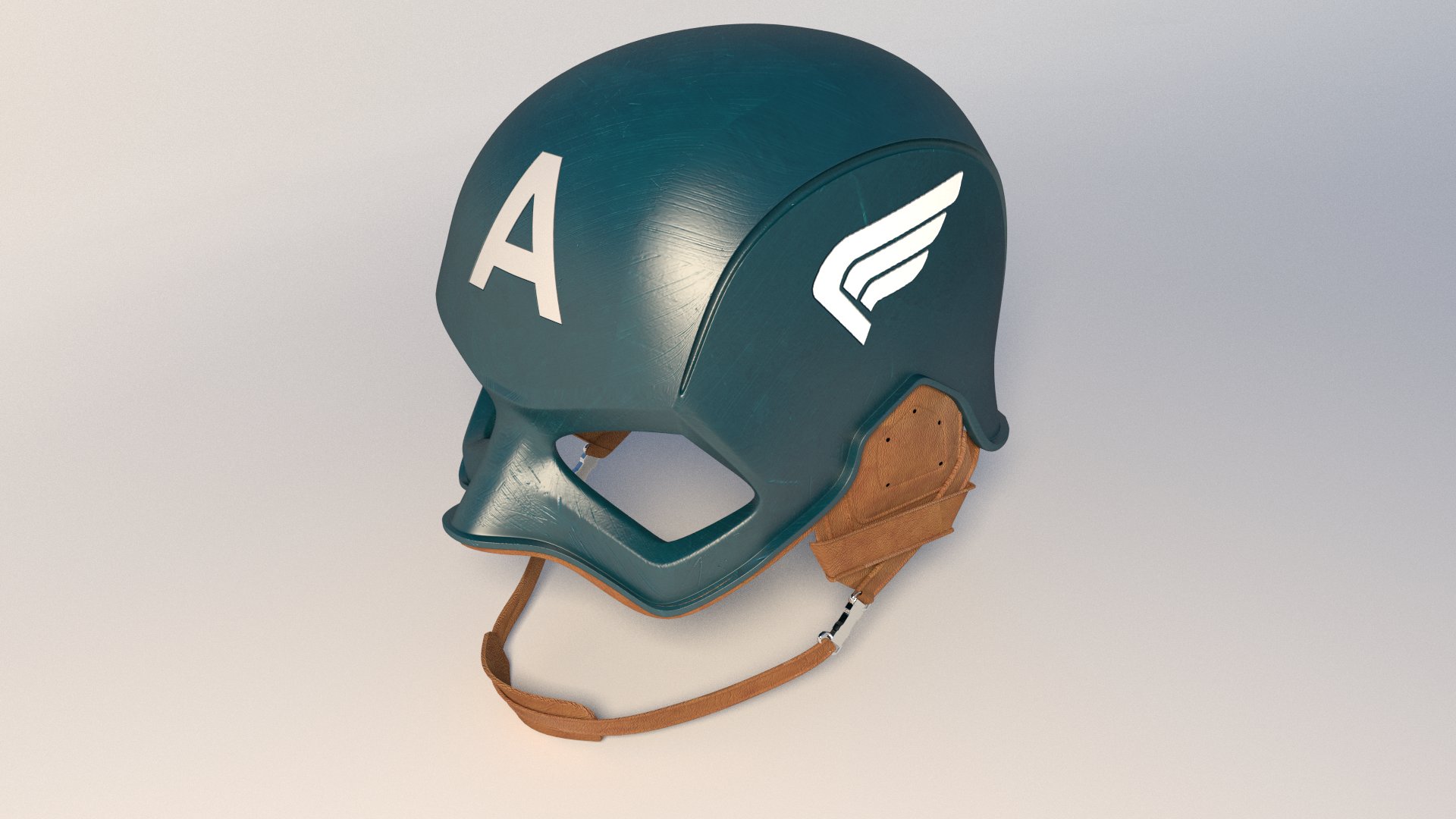 ArtStation - Captain America Helmet