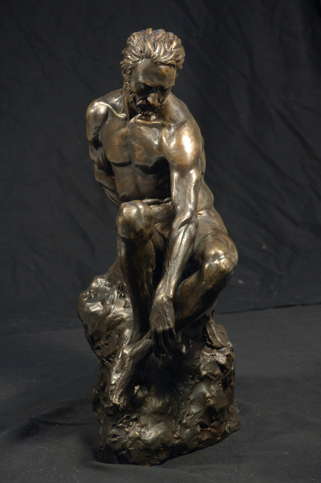 Daniel Peteuil - Sitting Man