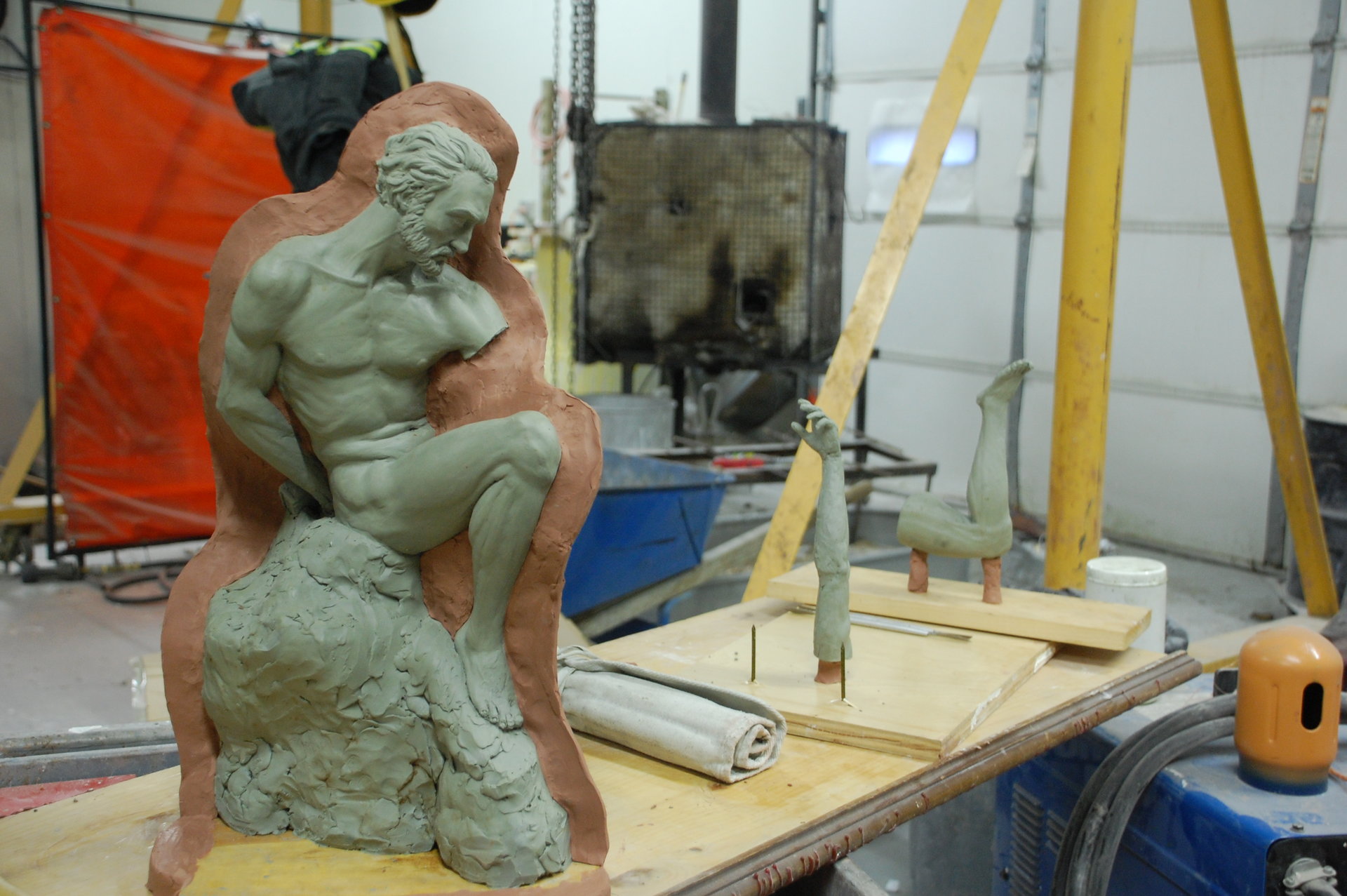 Daniel Peteuil - Sitting Man