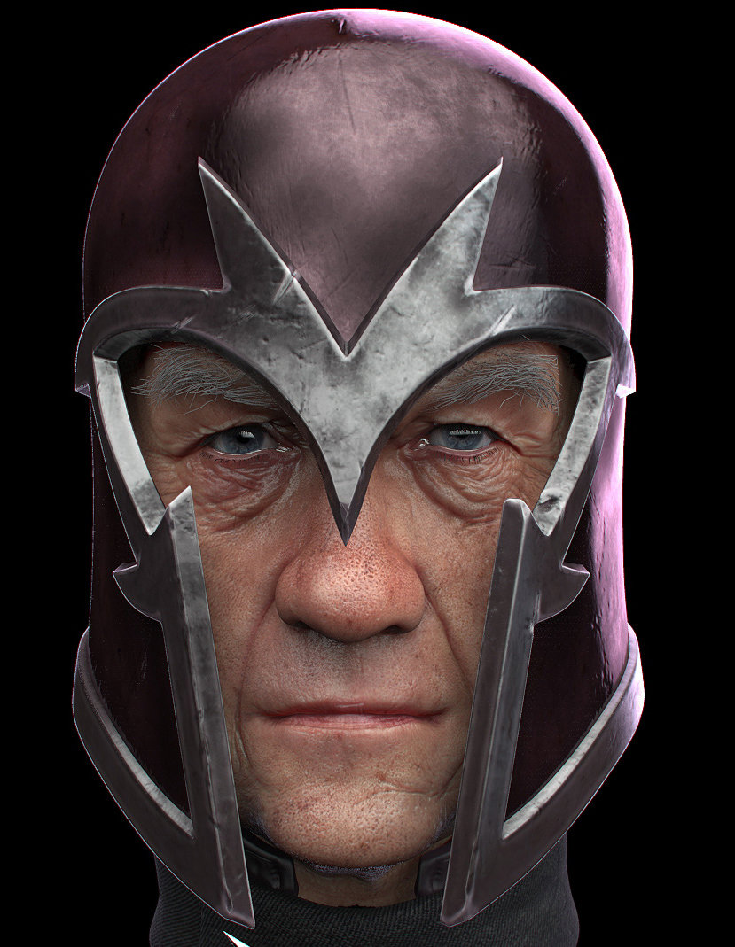 ArtStation - Magneto Keyshot Render