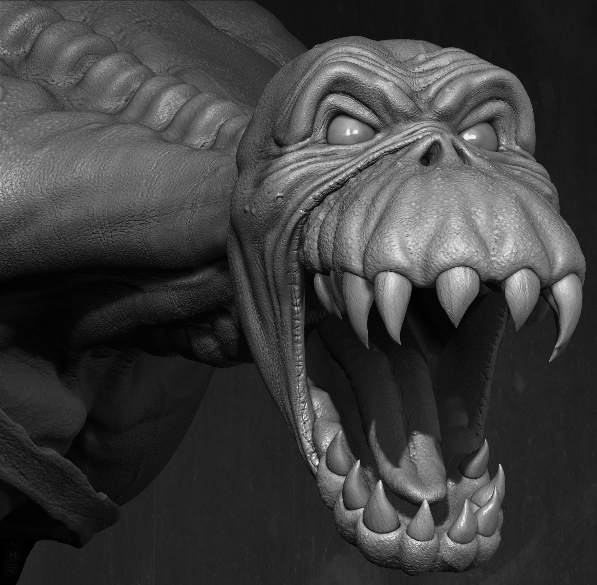 Fabio Leal - Fan Art - Ghoul - From Myth: The Fallen Lords