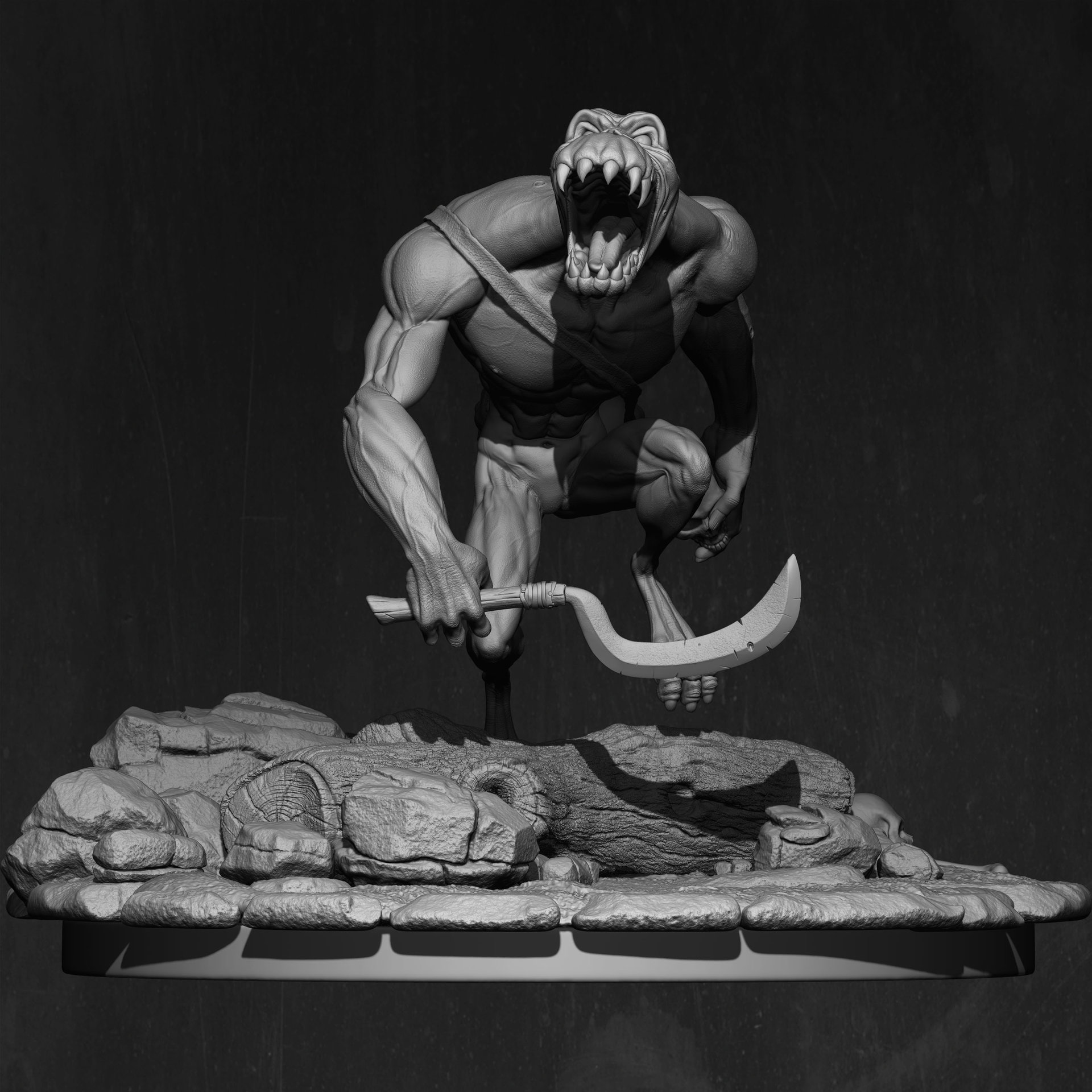 Fabio Leal - Fan Art - Ghoul - From Myth: The Fallen Lords