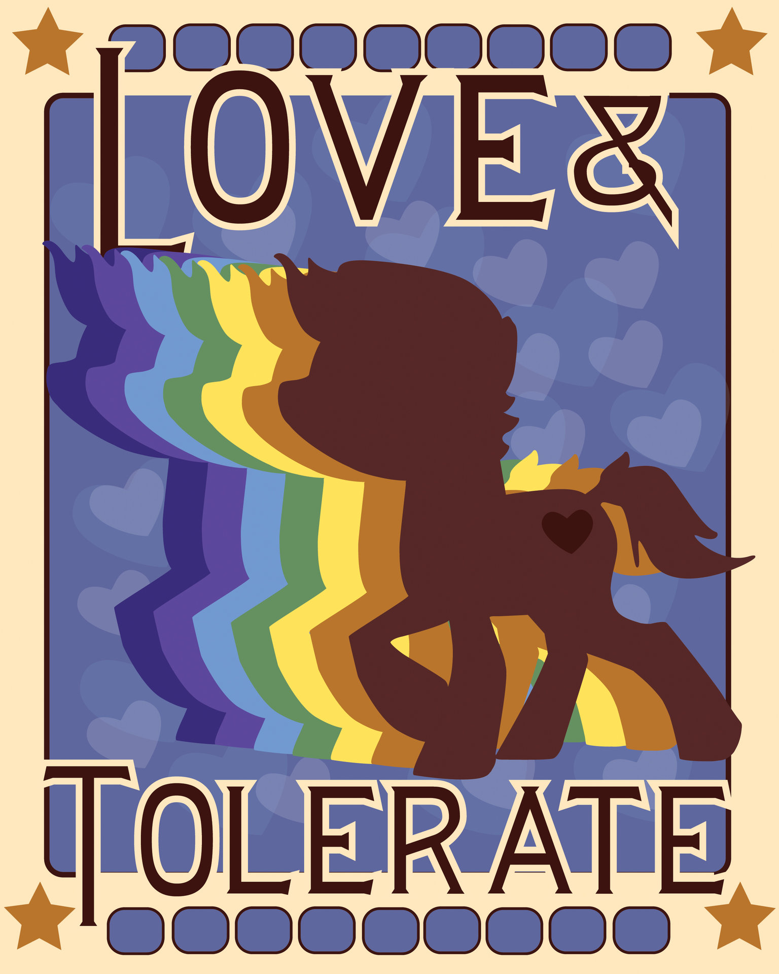 ArtStation - Love & Tolerate Poster