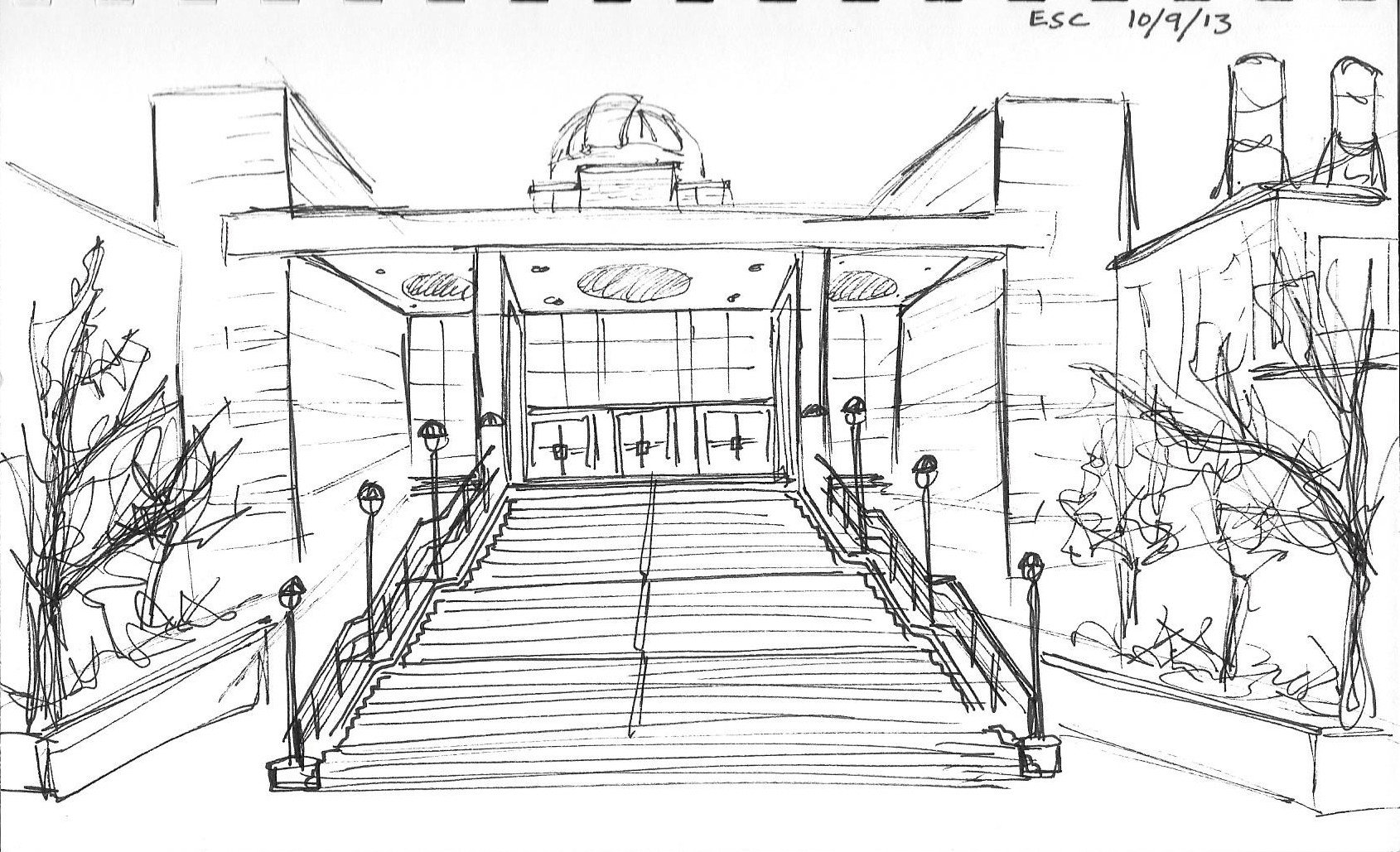 ArtStation - ESC Building on BYU Campus