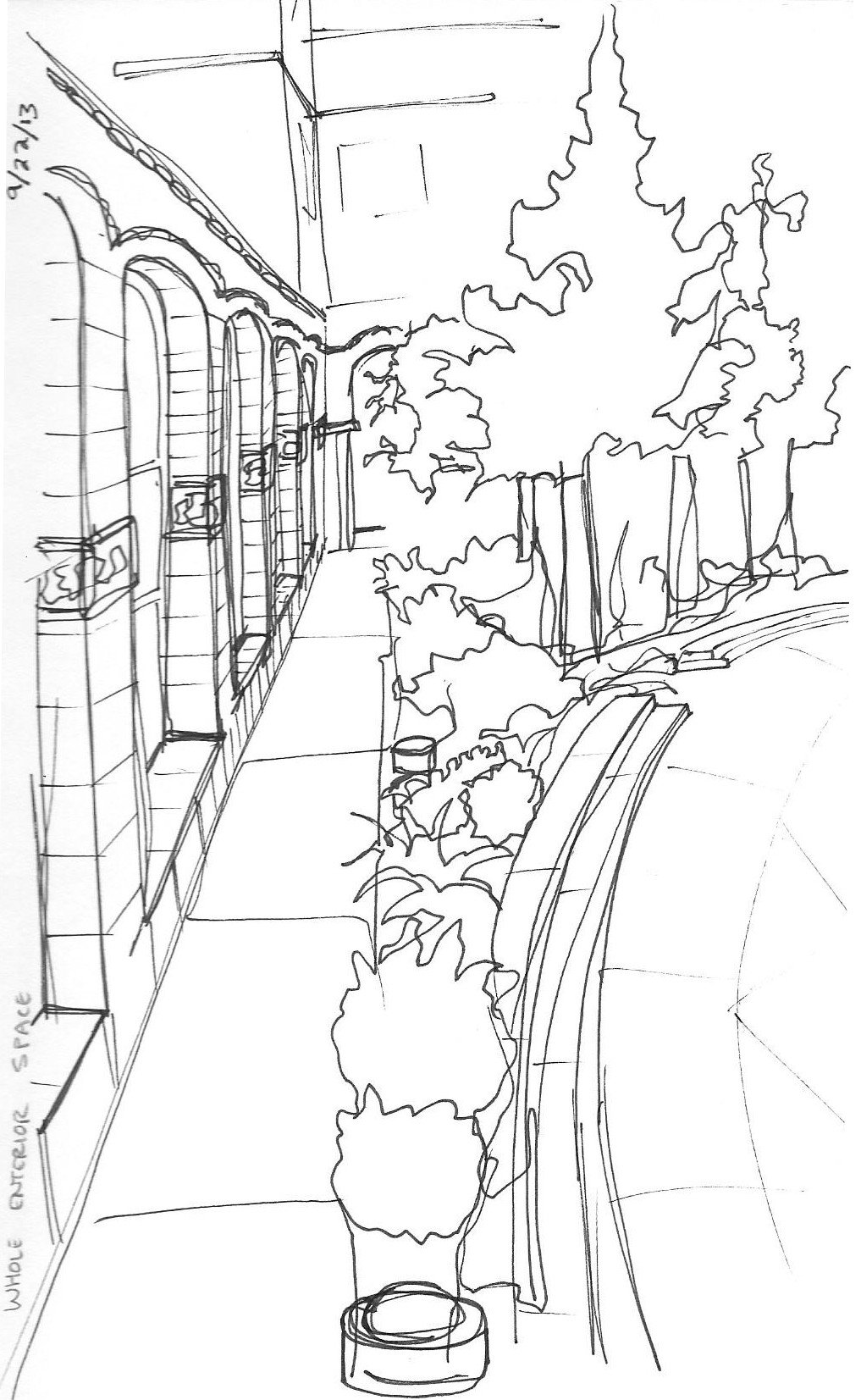 ArtStation - Courtyard of JFSB Building on BYU Campus