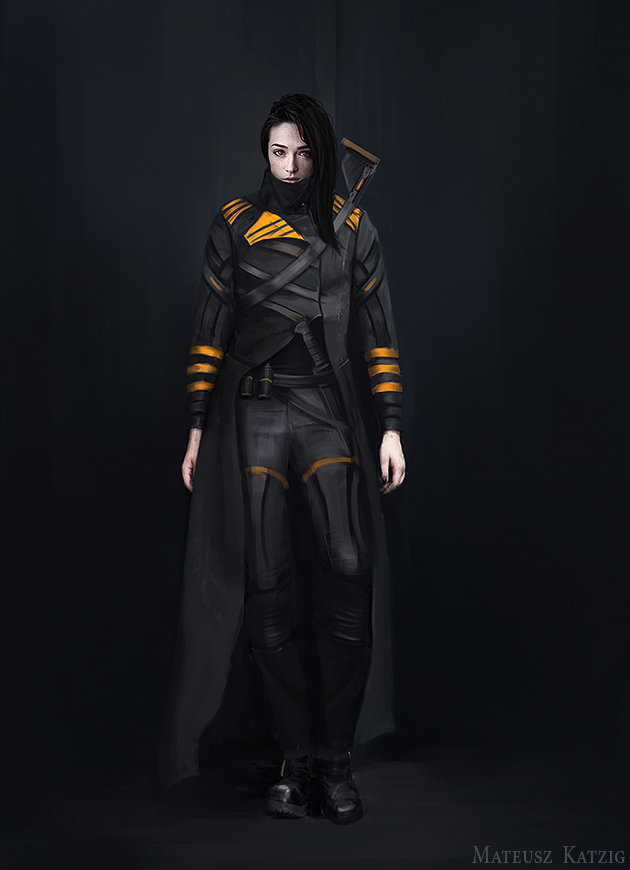 ArtStation - Dystopian character, Mateusz Katzig