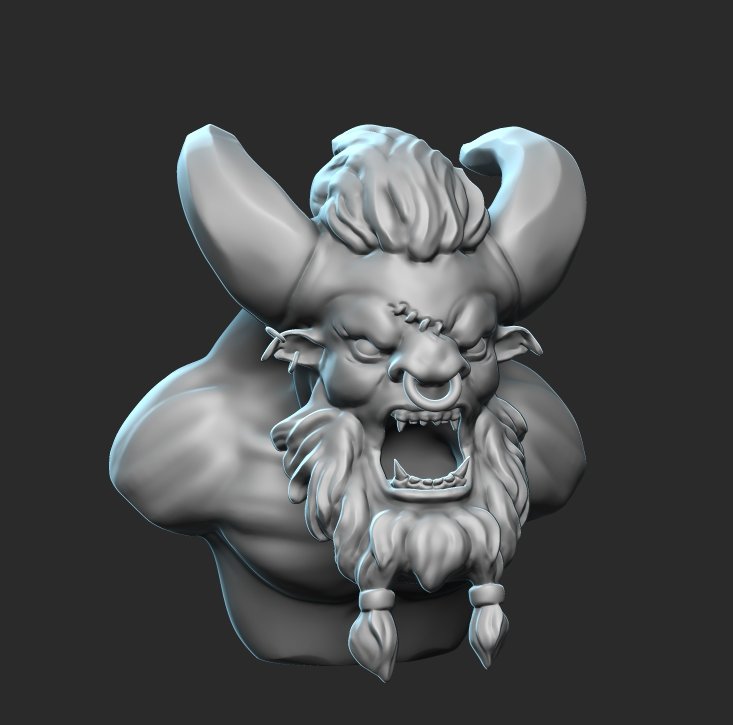 ArtStation - Barathrum speed sculpt