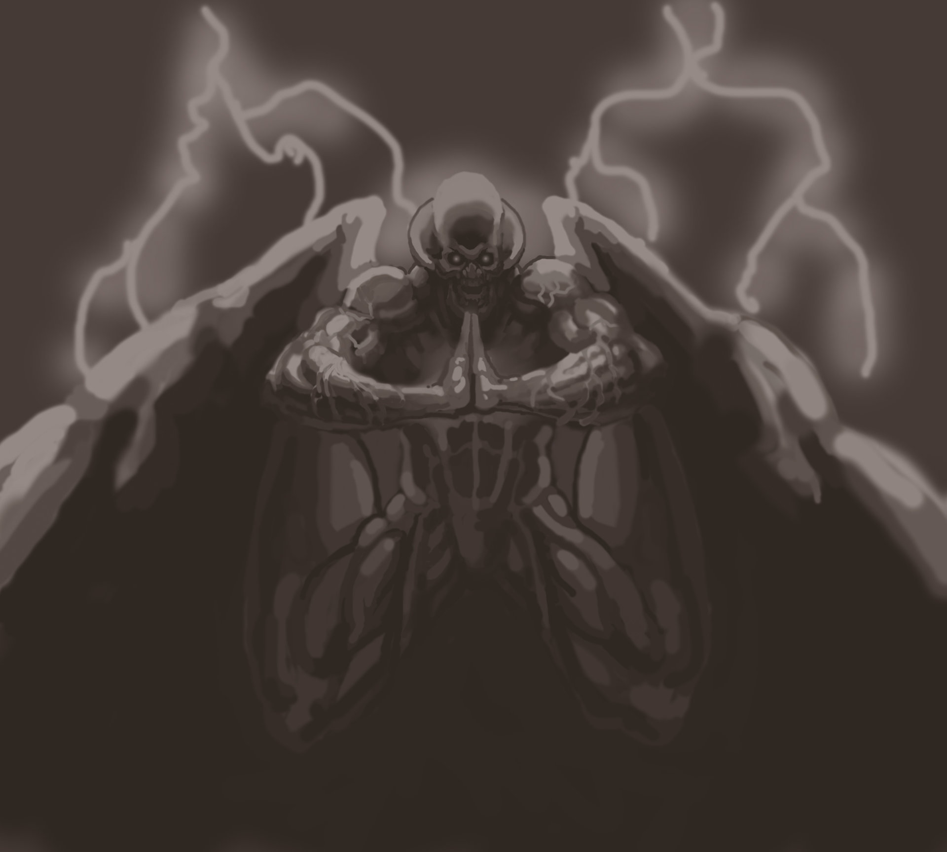 ArtStation - Lightning God