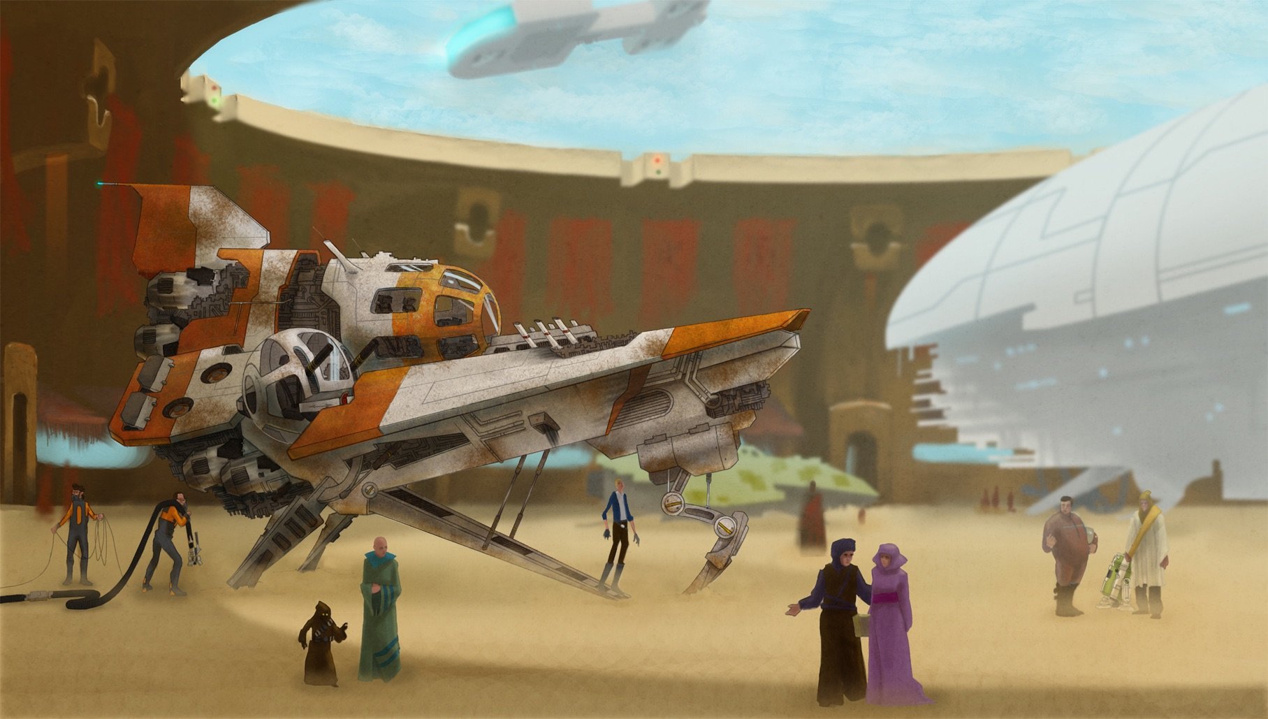 ArtStation - Concept Star Wars Design