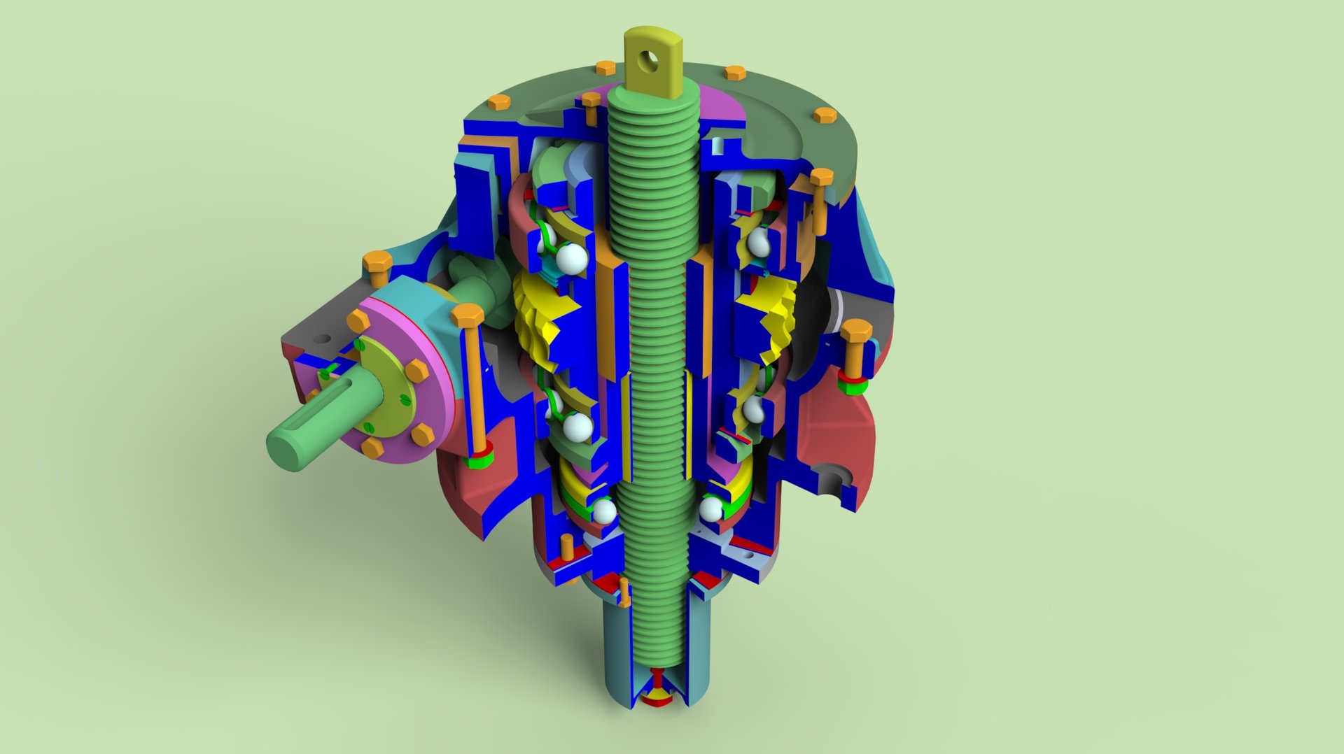 ArtStation - Lifting mechanism_3