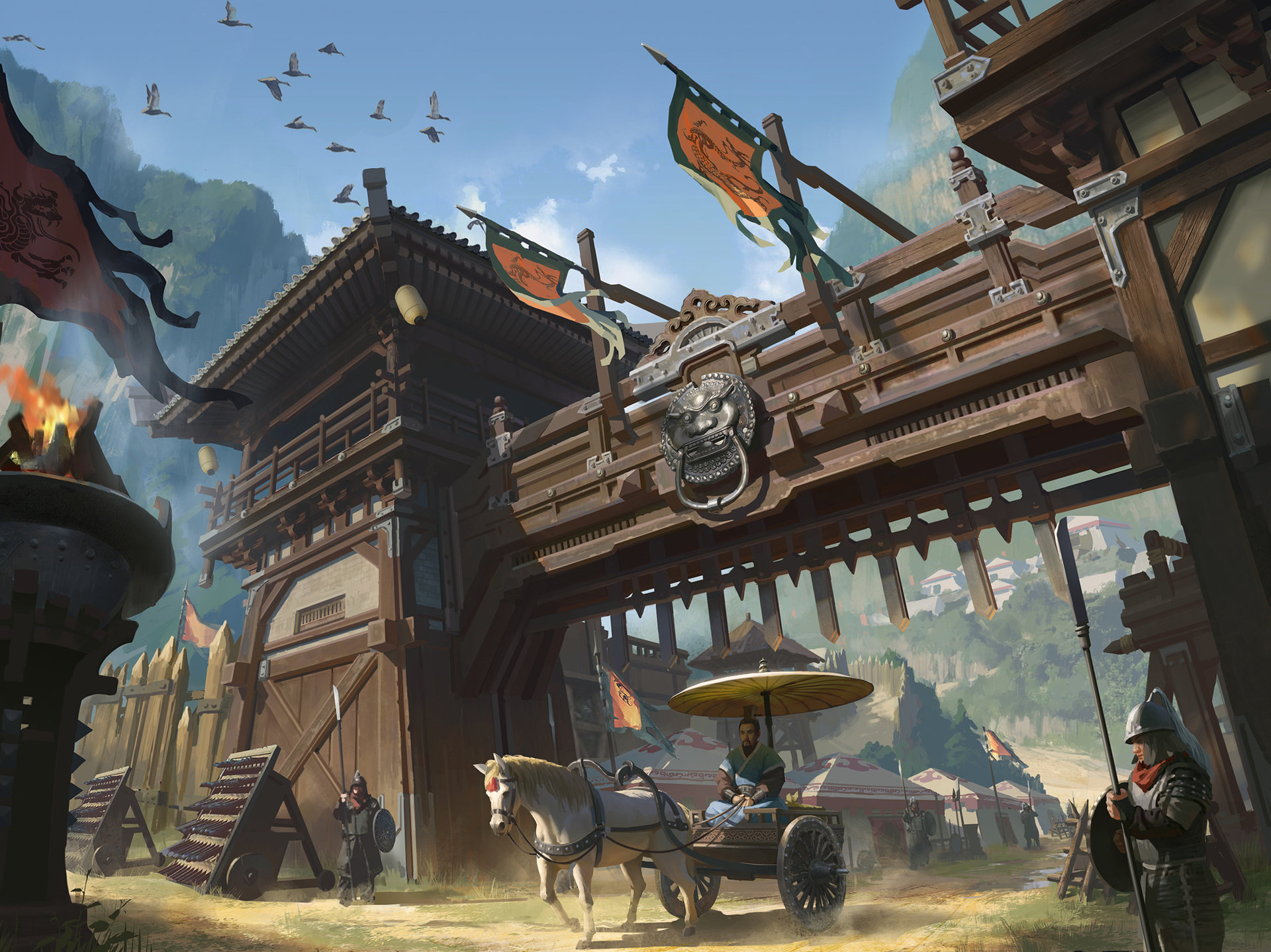 ArtStation - The three Kingdoms BG1