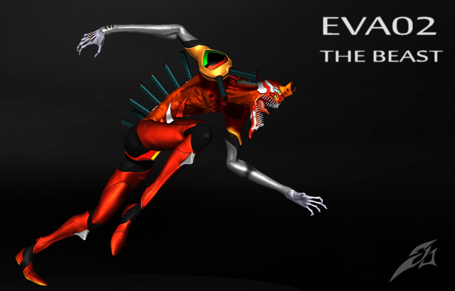 ArtStation - EVA02 THE BEAST