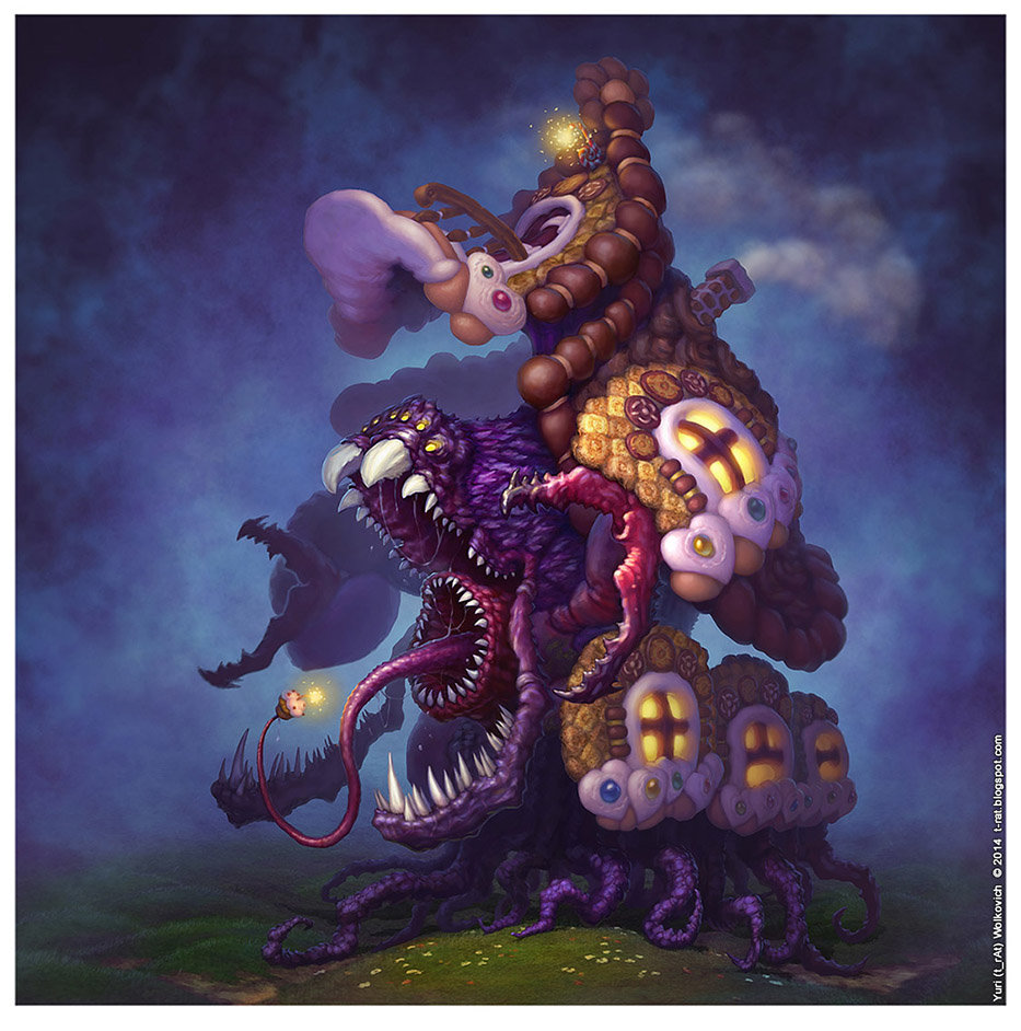 ArtStation - Gingerbread House