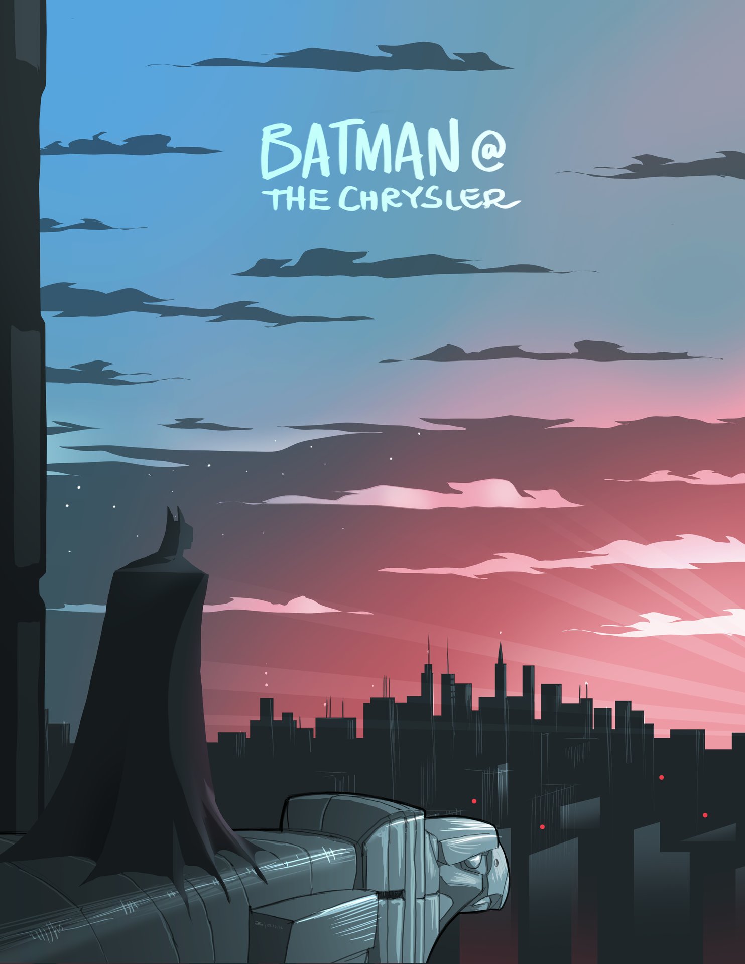 ArtStation - Batman at the Chrysler