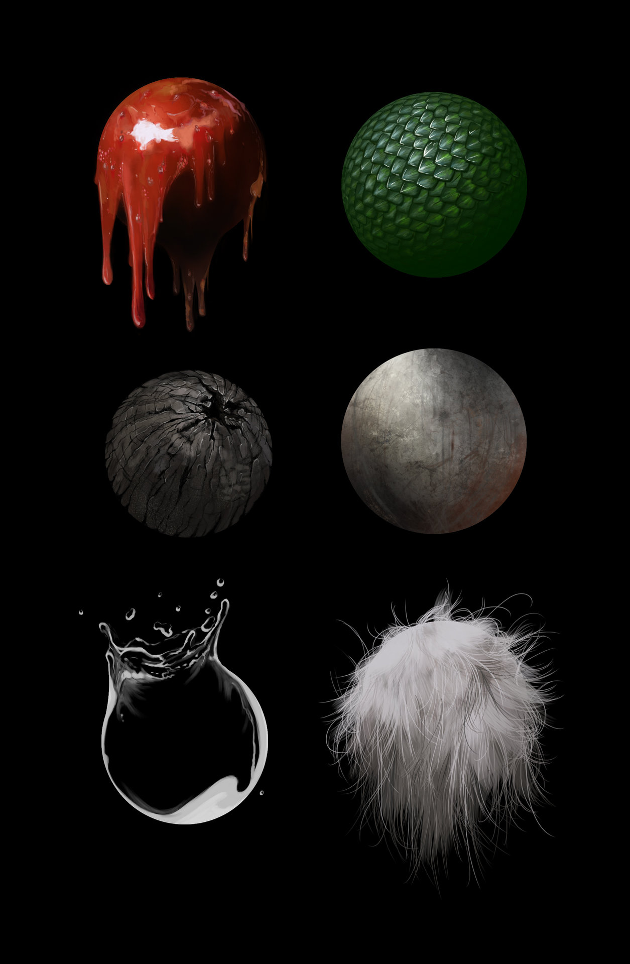 ArtStation - Texture studies