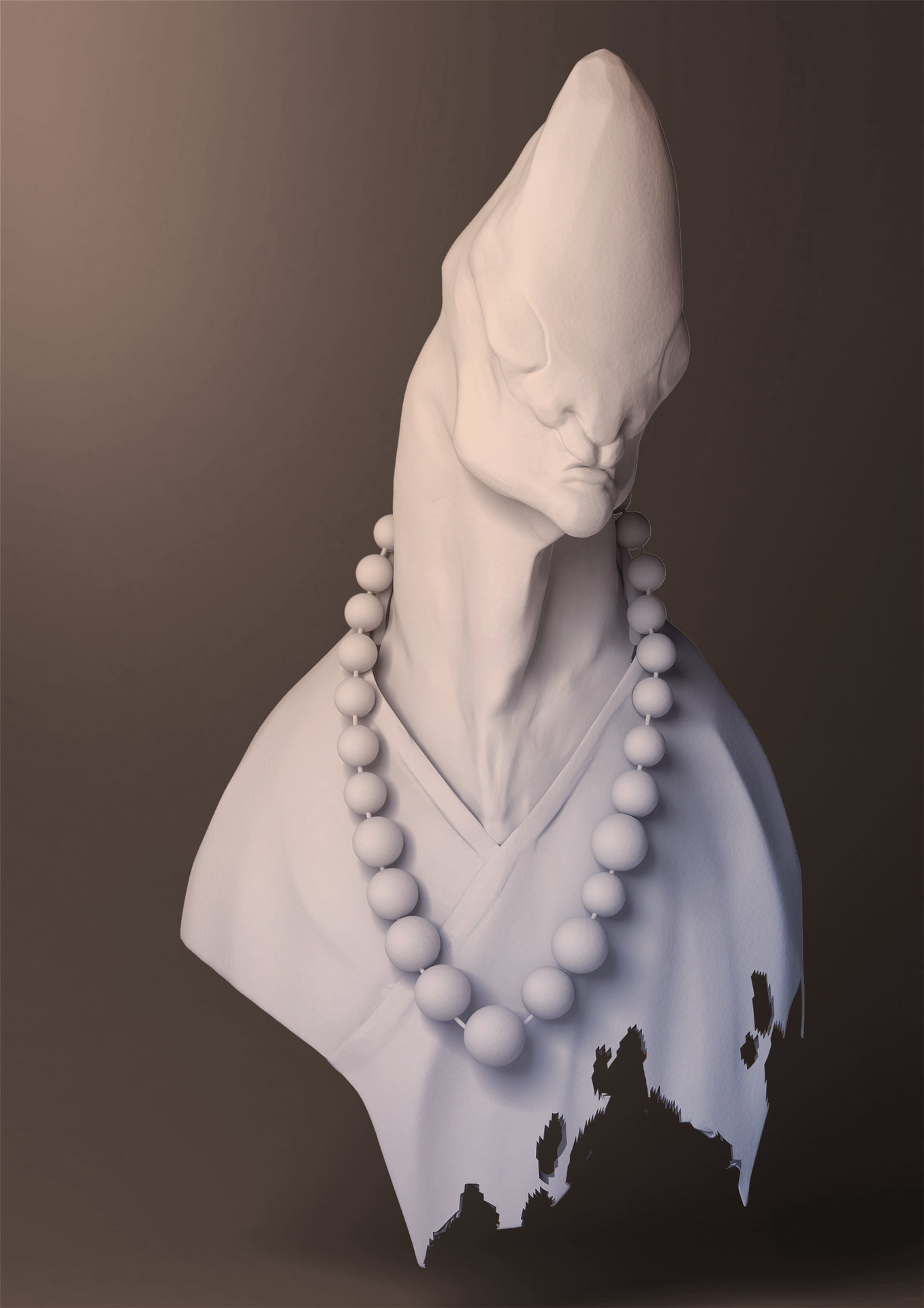 ArtStation - Alien monk
