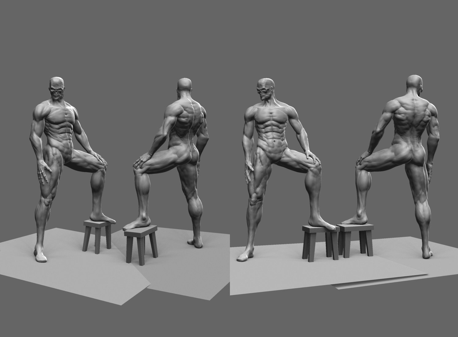 ArtStation - anatomy study