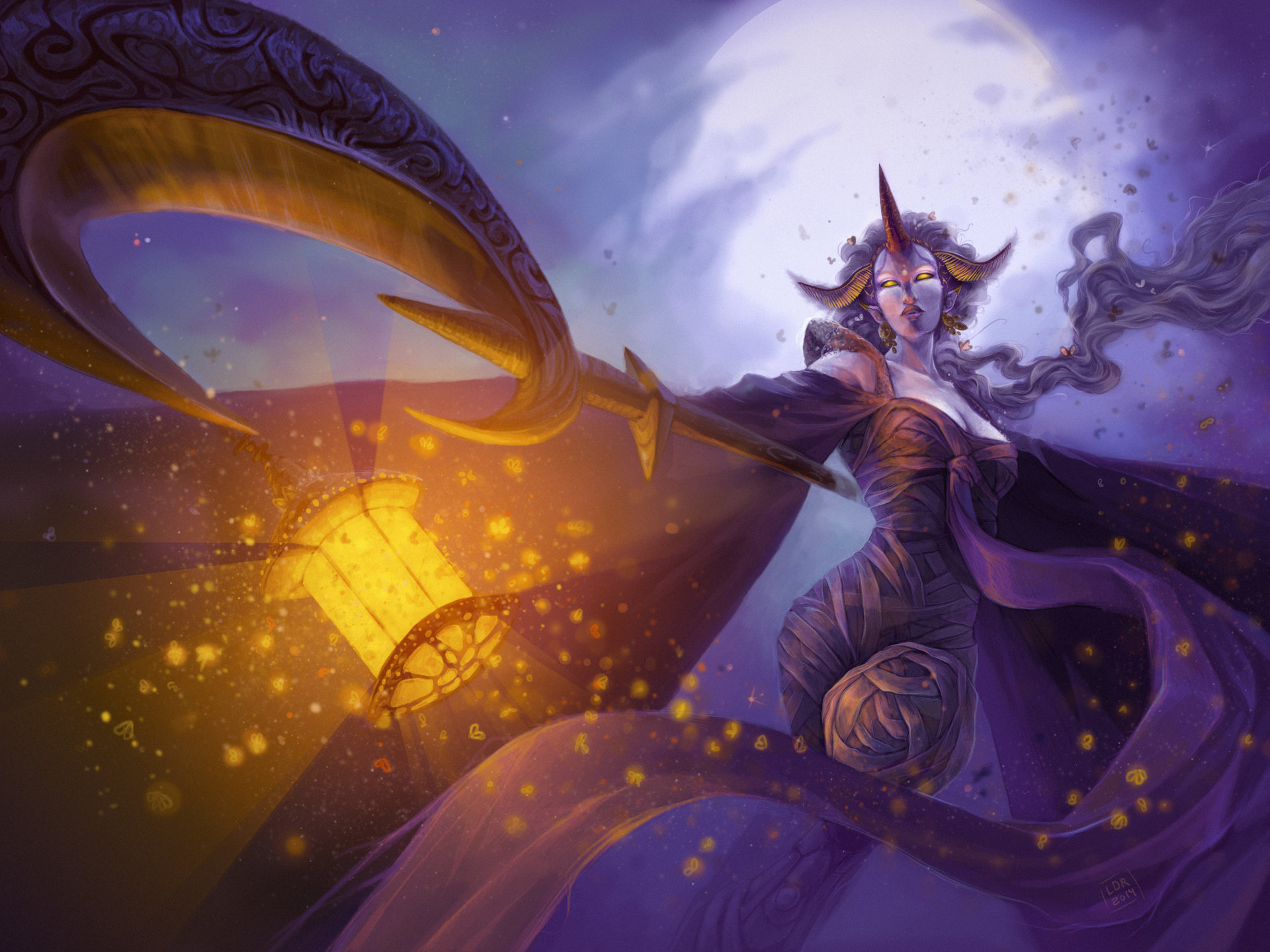 ArtStation - Nightflame Soraka