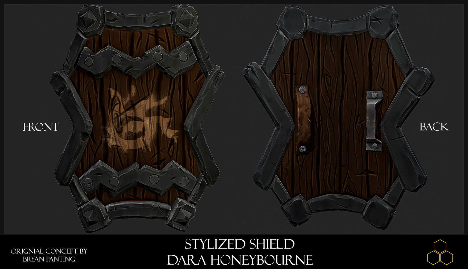 ArtStation - Stylized Shield