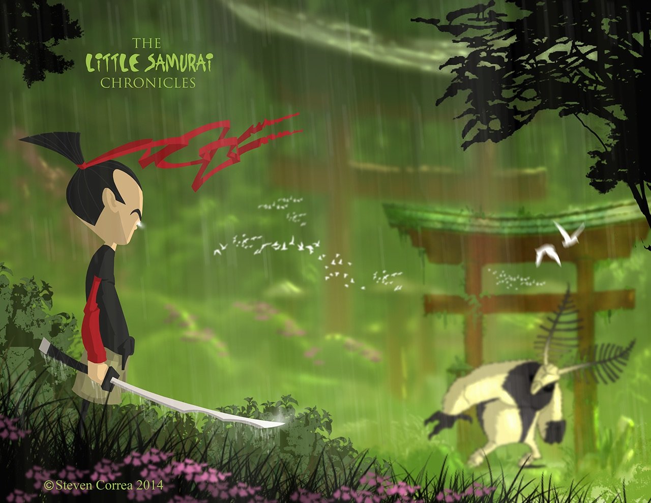 ArtStation - The Little Samurai Chronicles