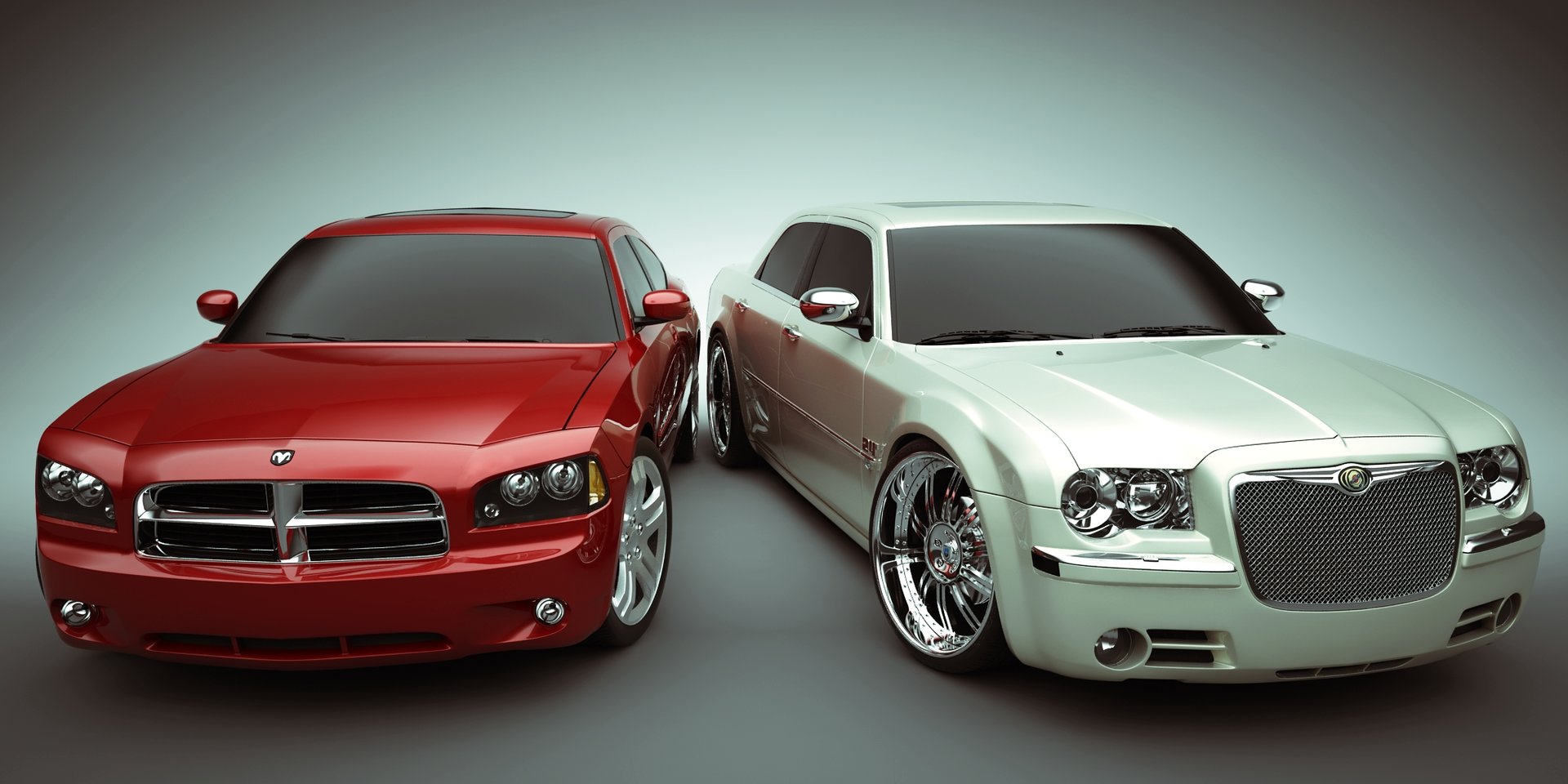 ArtStation - Dodge Charger 2006