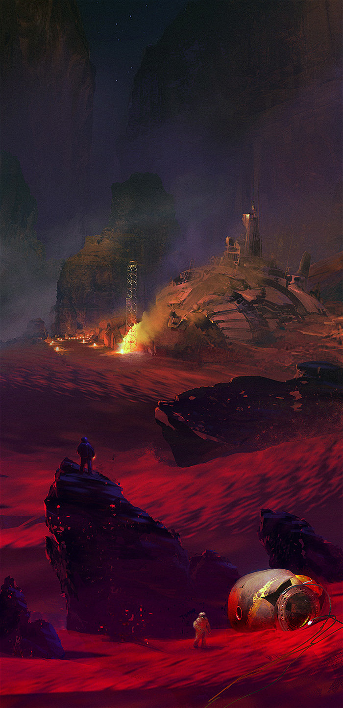 ArtStation - Red Planet