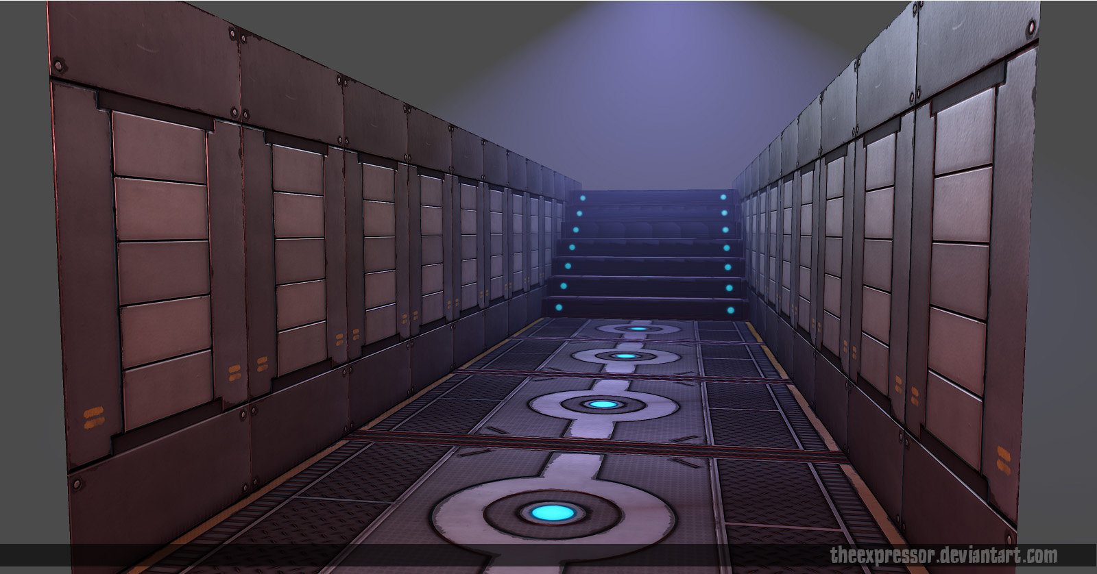 ArtStation - Modular Sci fi interior