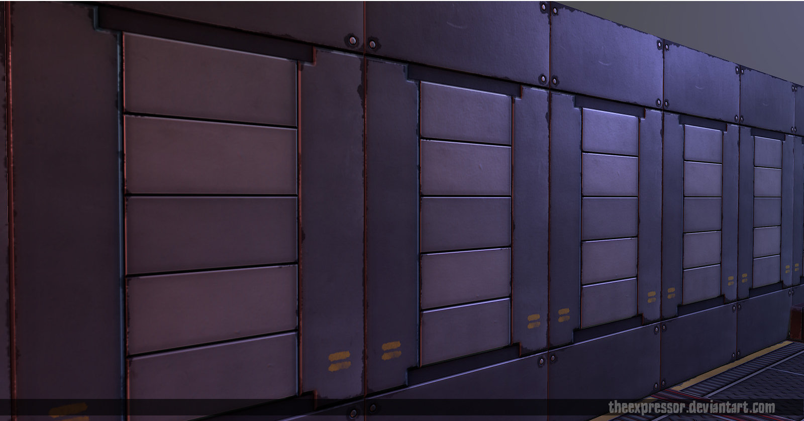 ArtStation - Modular Sci fi interior