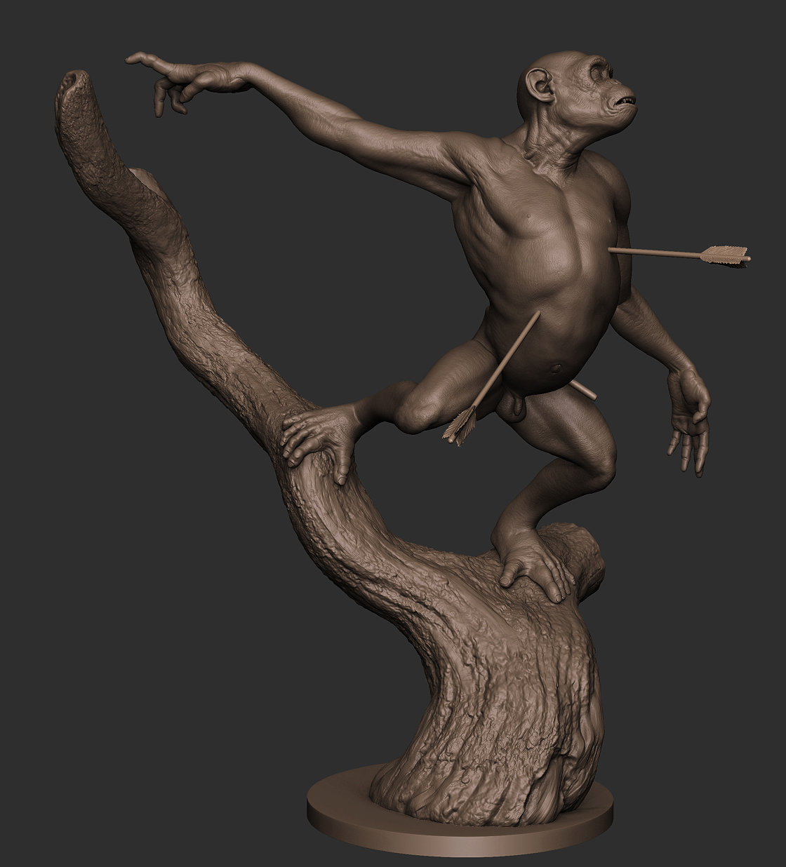 ArtStation - Ape study