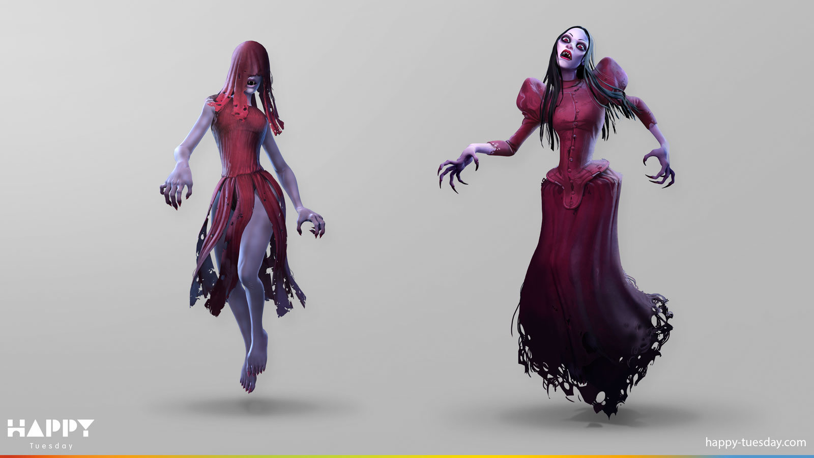 ArtStation - Vampire Creep and Boss from Haunted Island