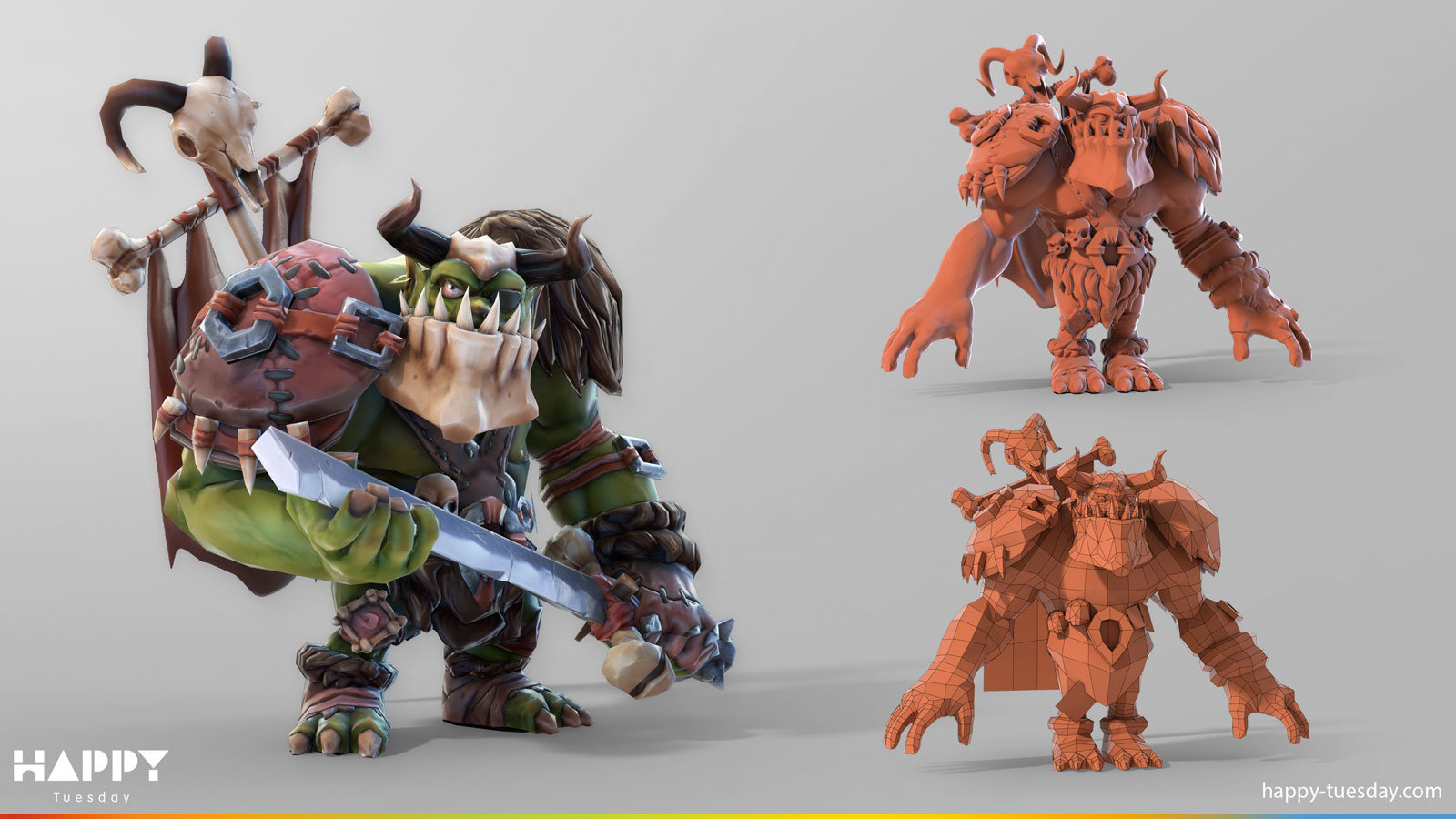 ArtStation - Orc for Realmforge