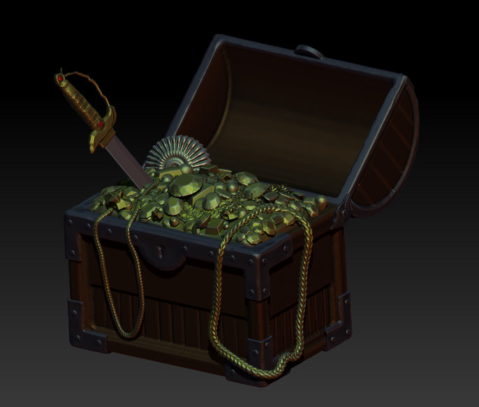 ArtStation - wip diffuse work