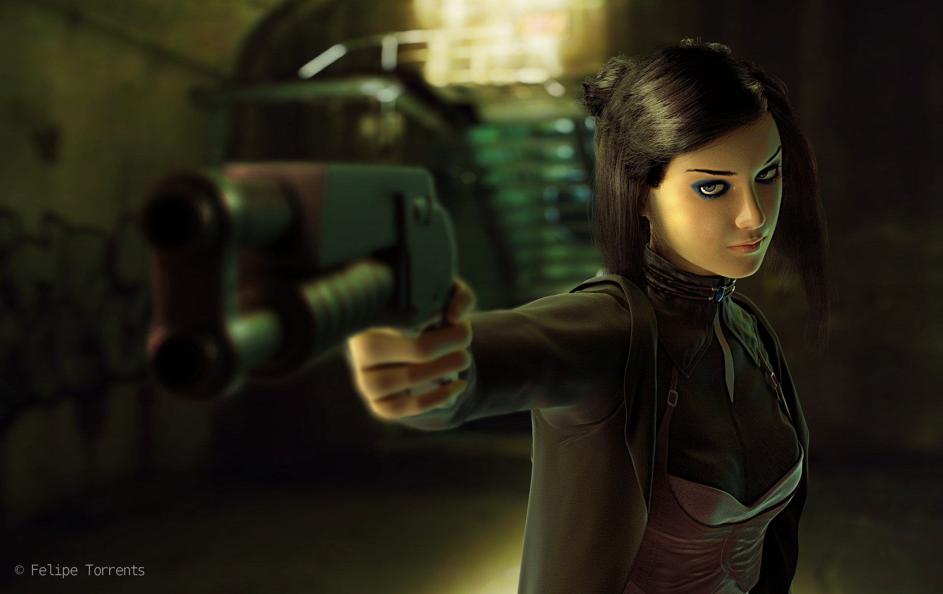 ArtStation - Ergo Proxy fan art